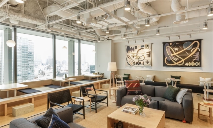 we workカブトワンは金融の街の新しいビル内の繋がりに満ちたレンタルオフィスでした！（ページ1/2）